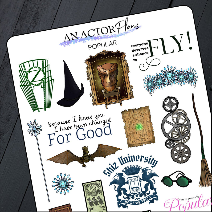 Onstage Doodles – An Actor Plans