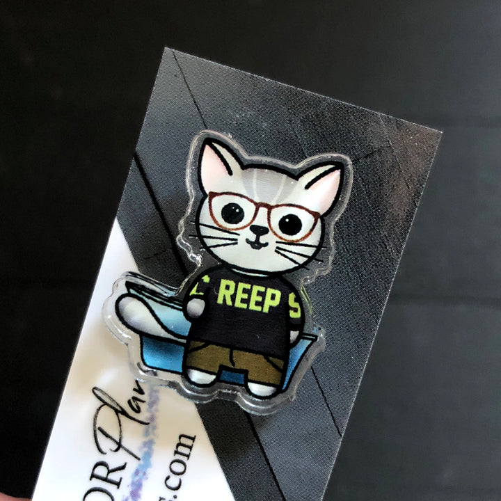 Michael // Mabel // Acrylic Pin – An Actor Plans