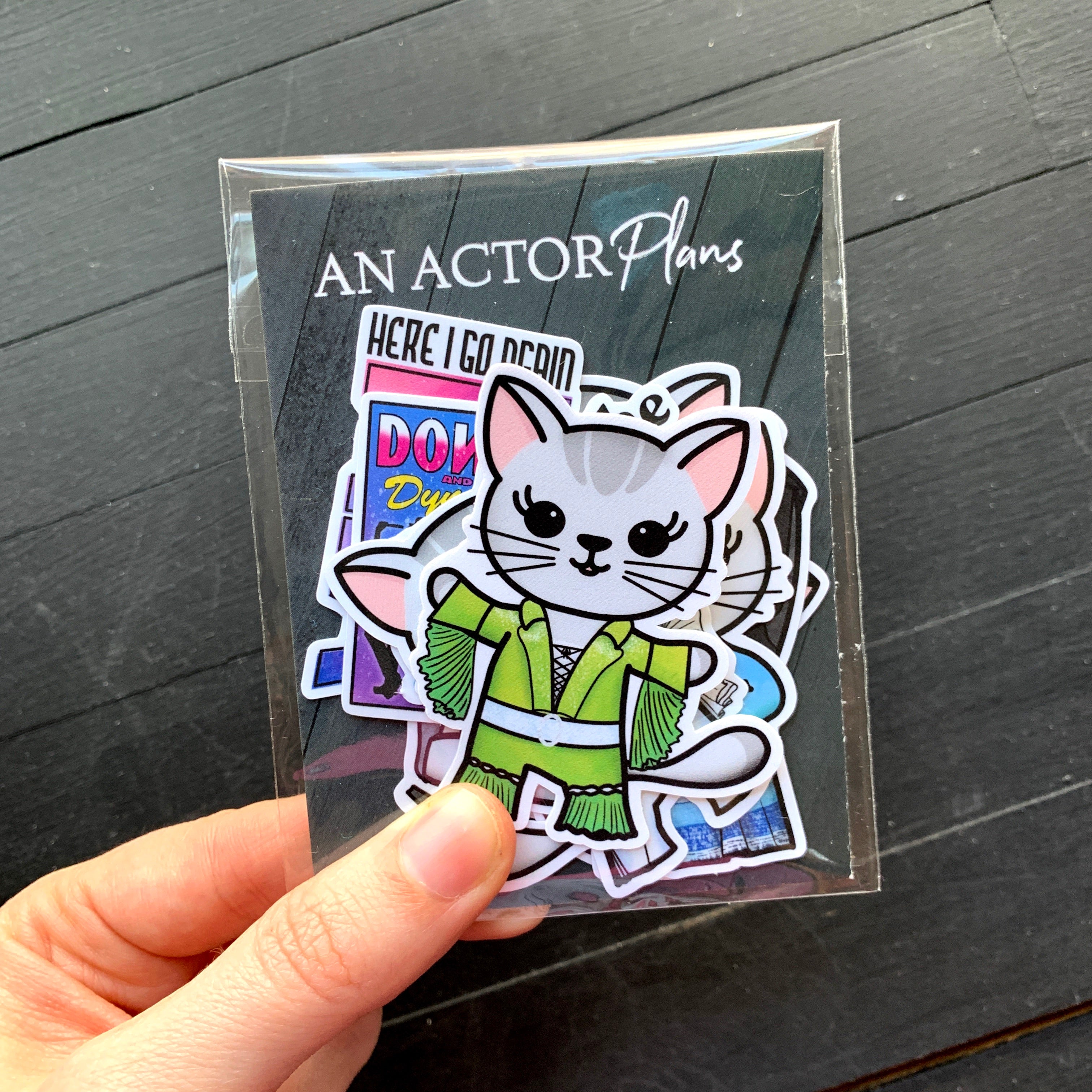 Moew-ma Mia // Vinyl Sticker Pack – An Actor Plans