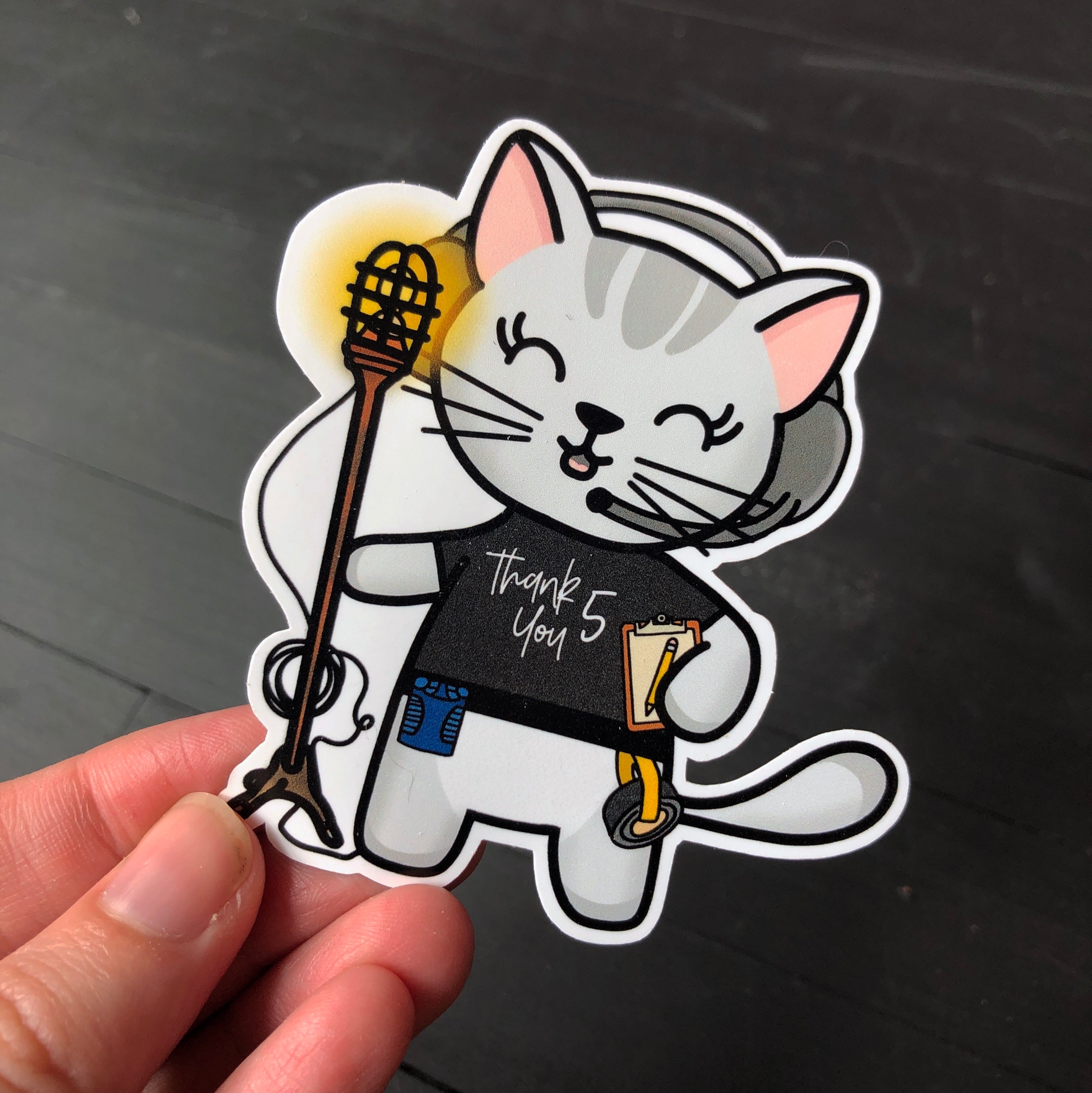 Stage Manager // Mabel // Die Cut Sticker – An Actor Plans