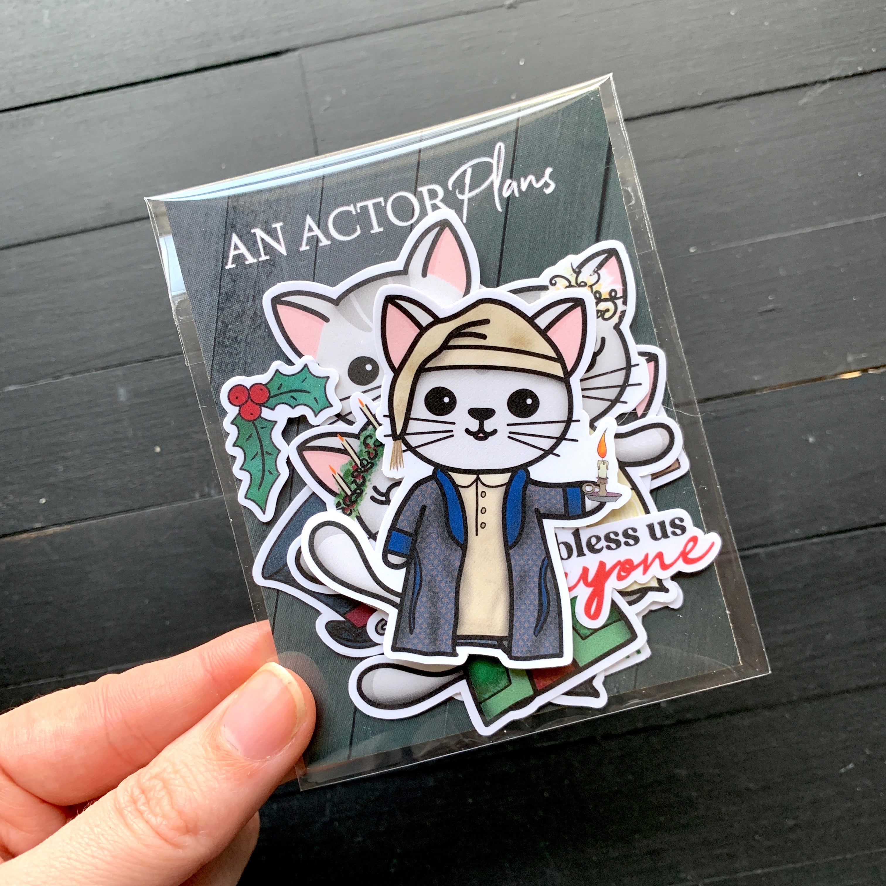 Christmas Carol // Vinyl Sticker Pack – An Actor Plans