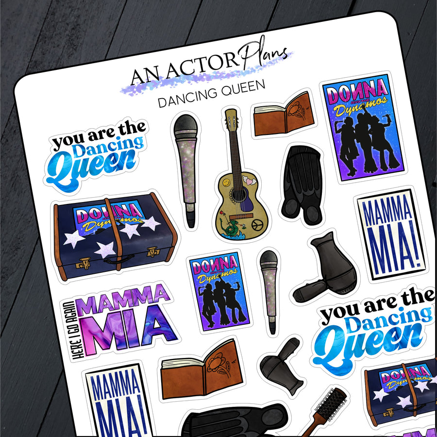 Onstage Doodles – An Actor Plans