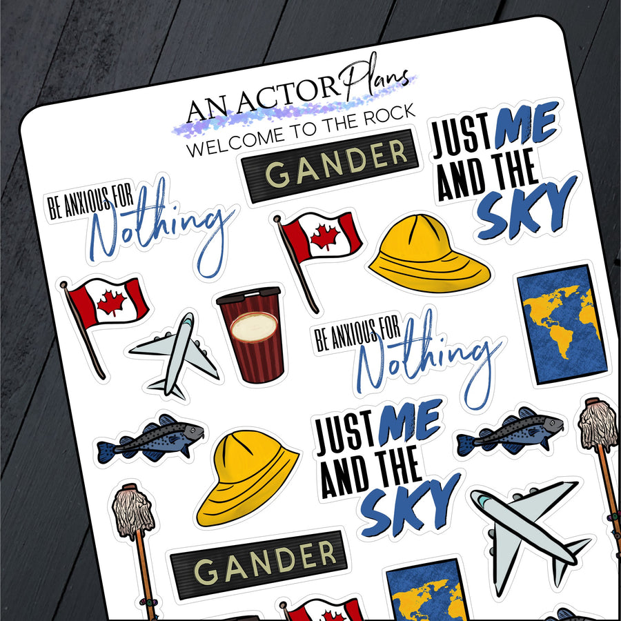 Onstage Doodles – An Actor Plans