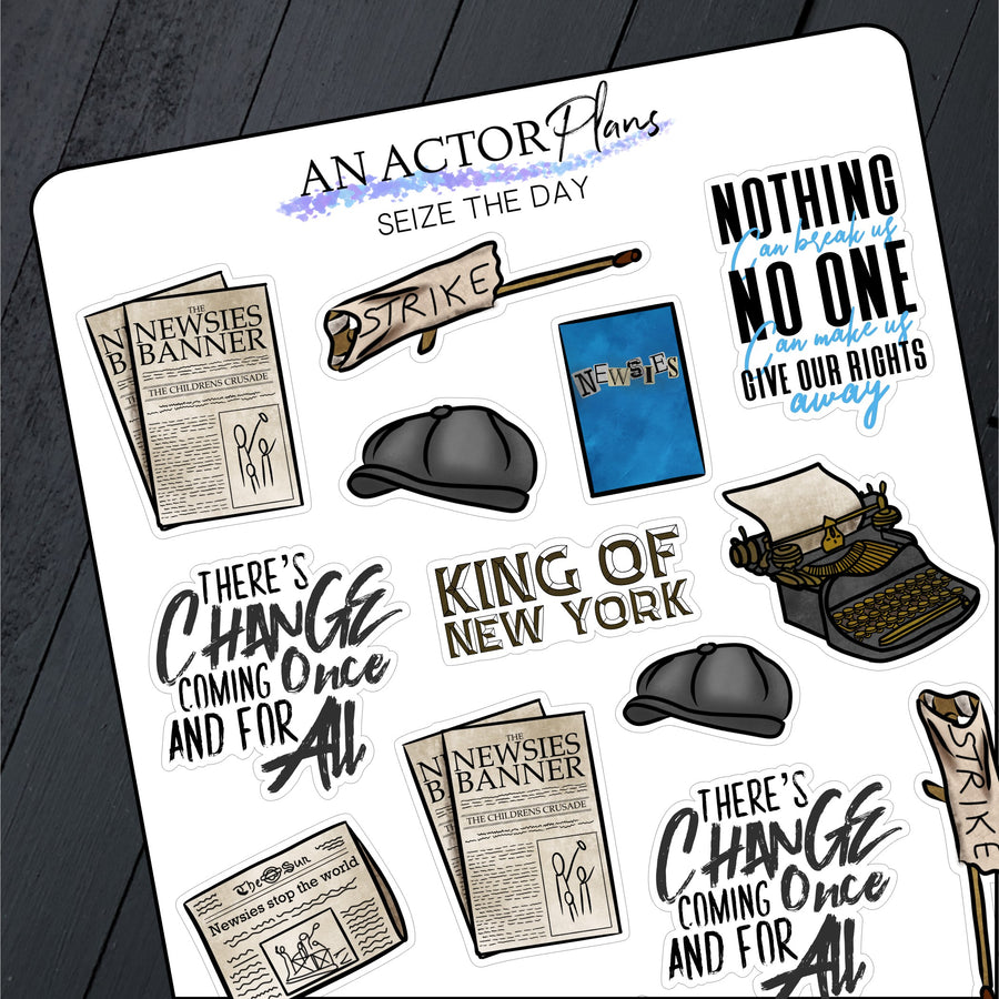 Onstage Doodles – An Actor Plans