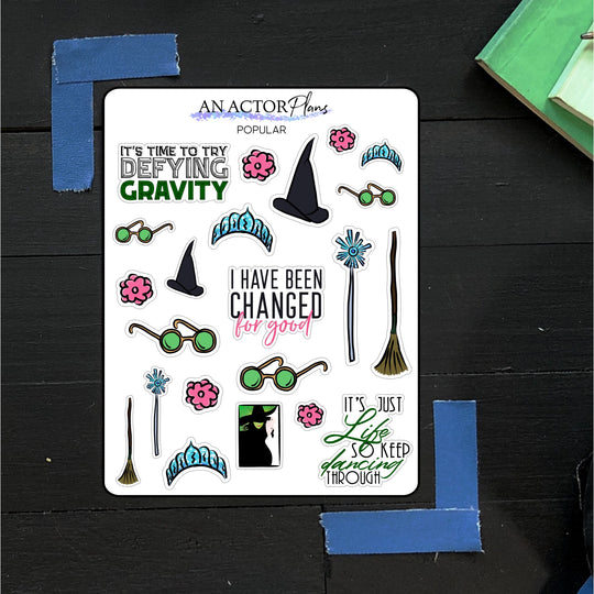 Onstage Doodles – An Actor Plans